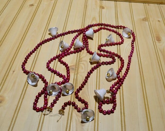 Red Plastic Christmas Bells - Etsy