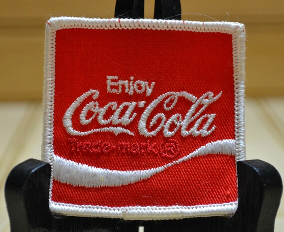 Vintage Coke Patch Enjoy Coca-Cola Embroidered Appliq… - Gem