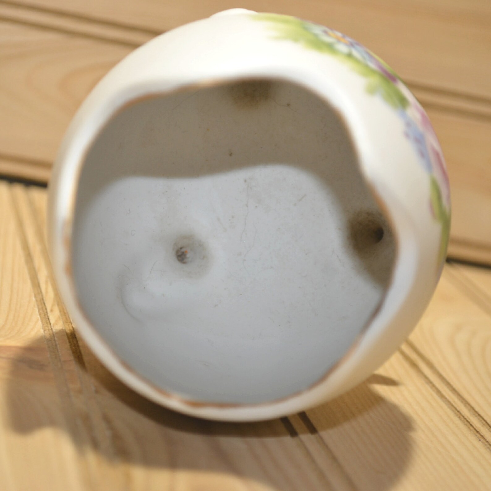 Vintage Mid Century Lefton China Footed Egg Floral Rose Design | Etsy