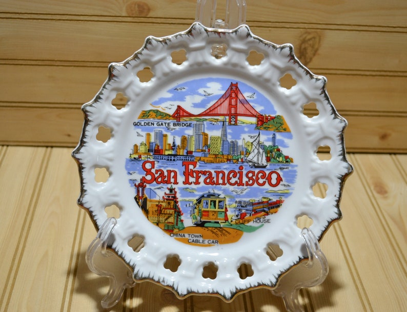 Vintage Souvenir City and State Plates MCM Collectibles Mid Century ...