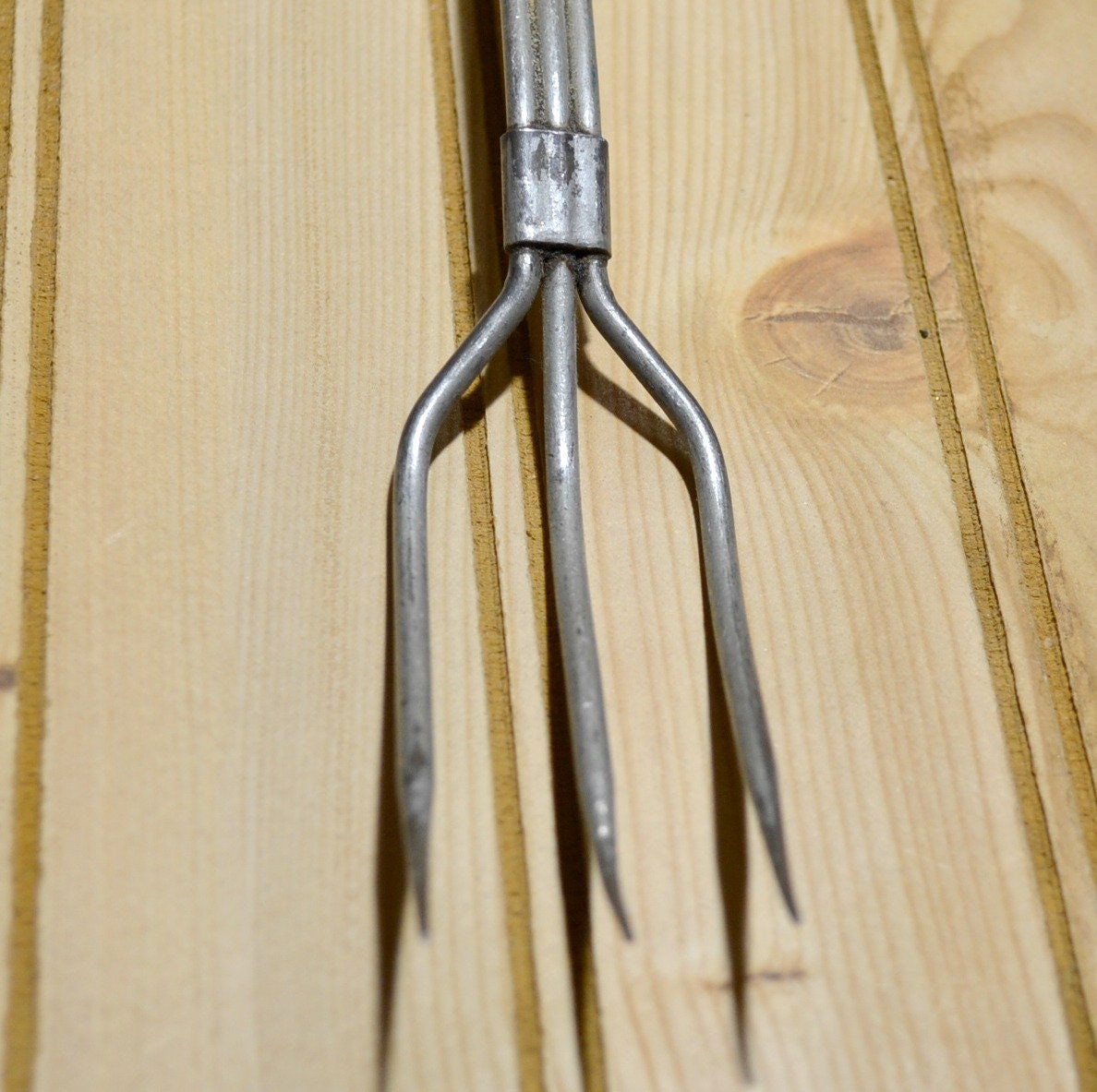 Vintage Long Handle Fork Primitive BBQ Meat Serving Farm House - Etsy