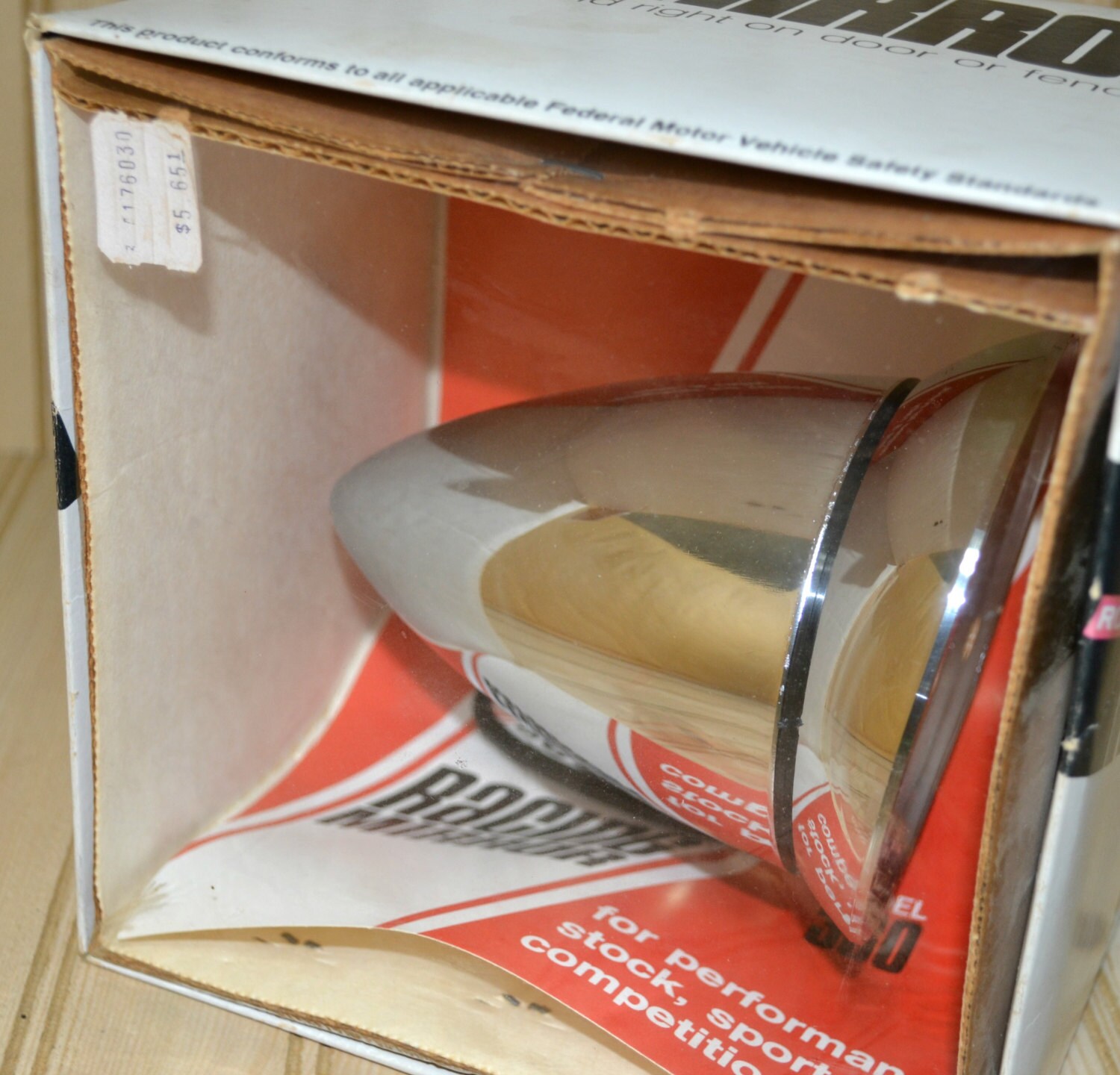 Vintage Roberk Racing Mirror Model 360 Performance Stock Sports ...