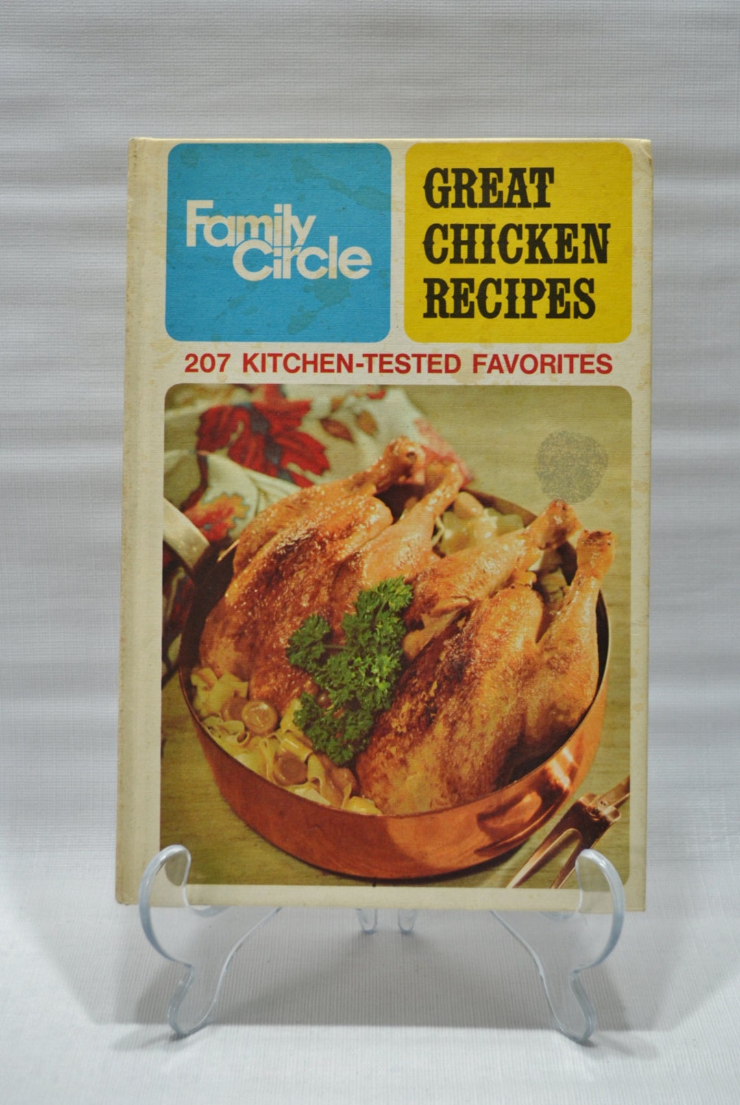 Vintage Cookbook 1960s Family Circle Great Chicken Recipes Hardback - Etsy