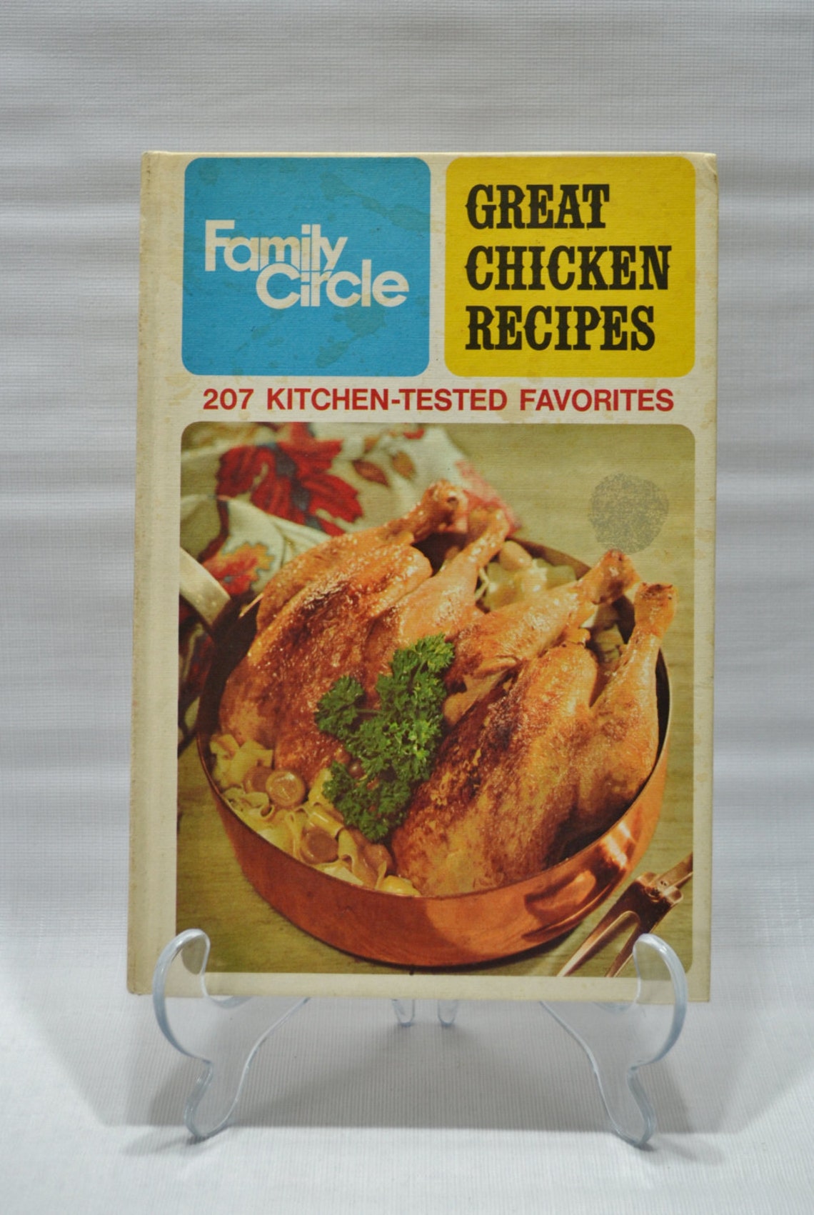 Vintage Cookbook 1960s Family Circle Great Chicken Recipes Hardback - Etsy
