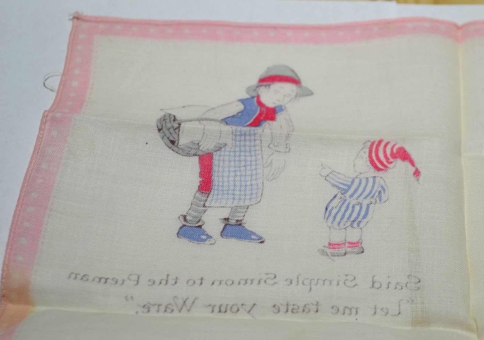 Vintage Child's Handkerchief Hankie Hanky Juvenile Nursery - Etsy