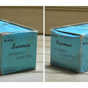 Vintage MCM Invisible Hair Pins Ball Pointed Crimped Made in France 2 ...