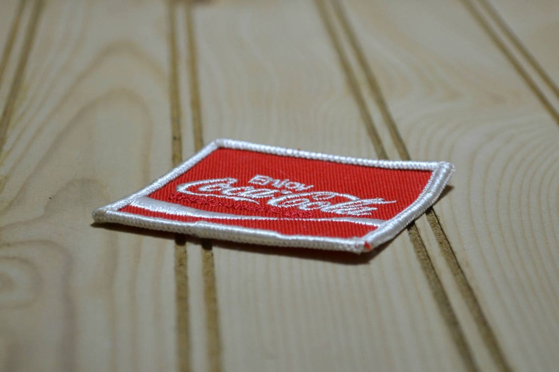 Vintage Coke Patch Enjoy Coca-cola Embroidered Applique | Etsy
