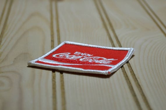 Vintage Coke Patch Enjoy Coca-Cola Embroidered Appliq… - Gem