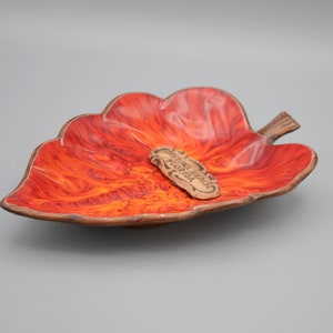 Vintage Treasure Craft Leaf Shape Daytona Beach Florida Souvenir ...