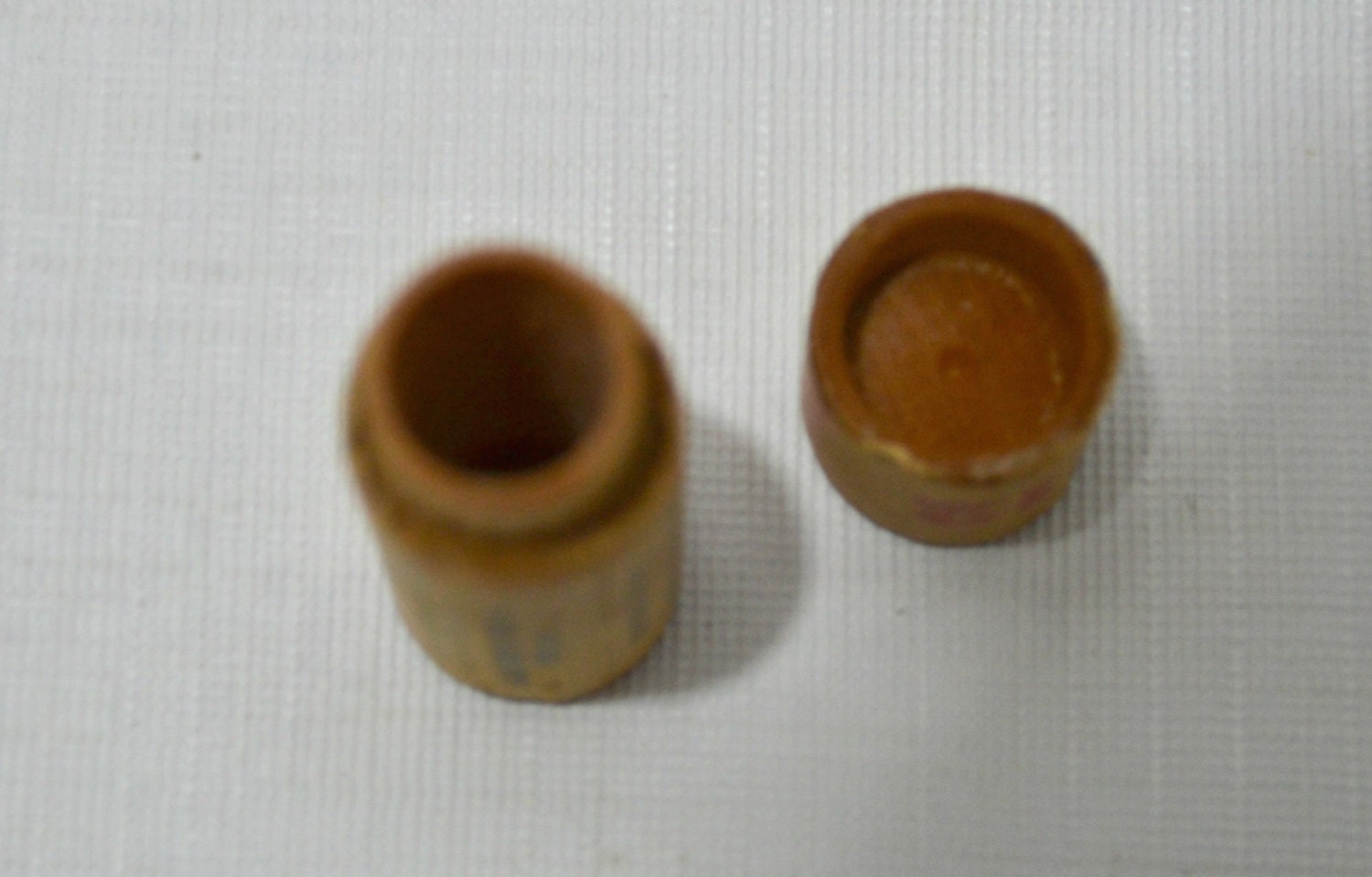 Vintage Wooden Junket Rennet Tablets Container Collectible Kitchen Food ...