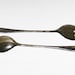 Vintage Italian Silverplate Salad Fork and Spoon Serving Utensil Set ...