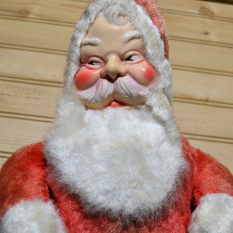 Vintage Santa Doll - Etsy