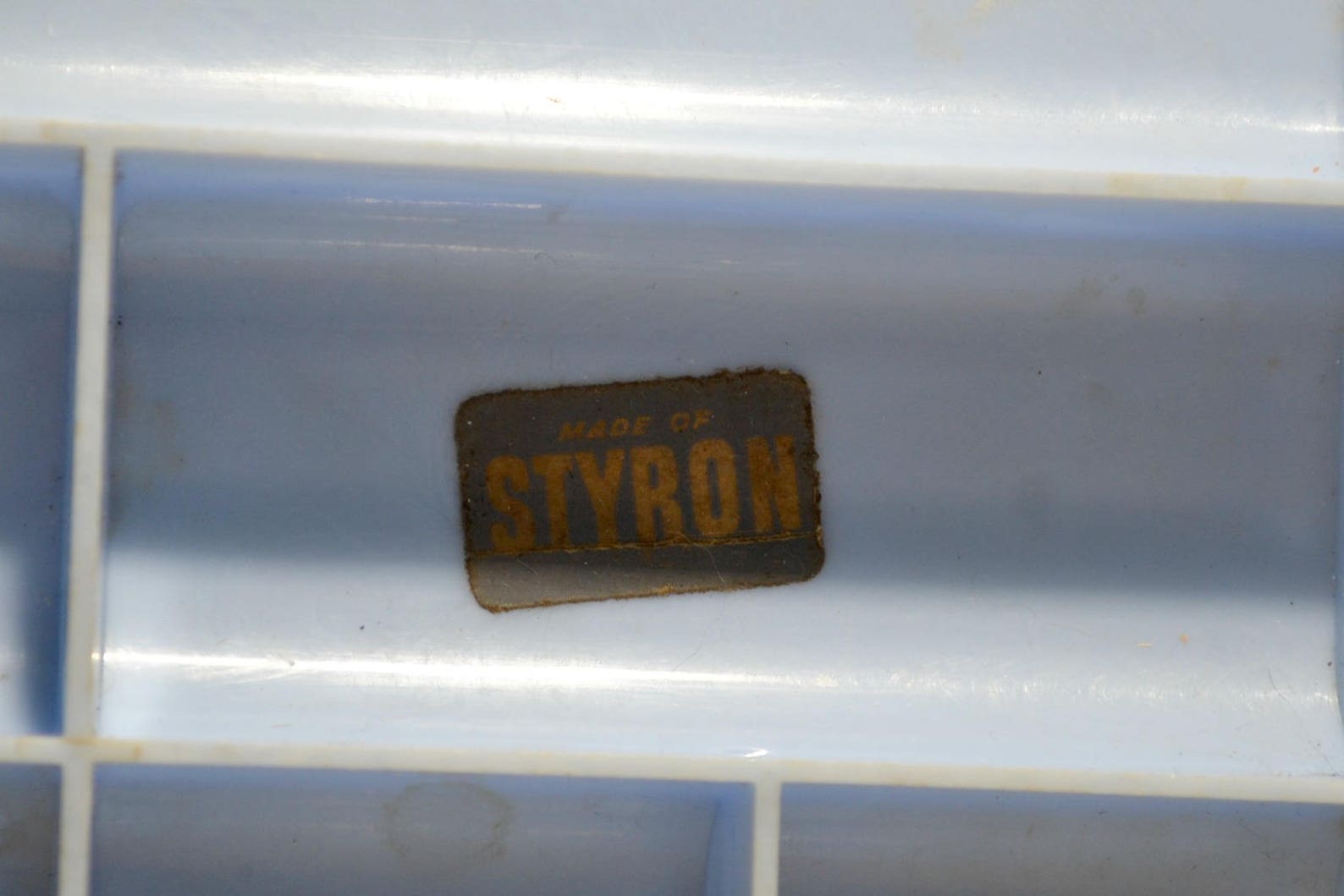 Vintage Plastic Styron Vanity Cosmetic Jewelry Office Bath - Etsy