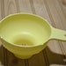 Vintage Foley Wide Mouth Funnel Canning Plastic Yellow Kitchen Utensil ...