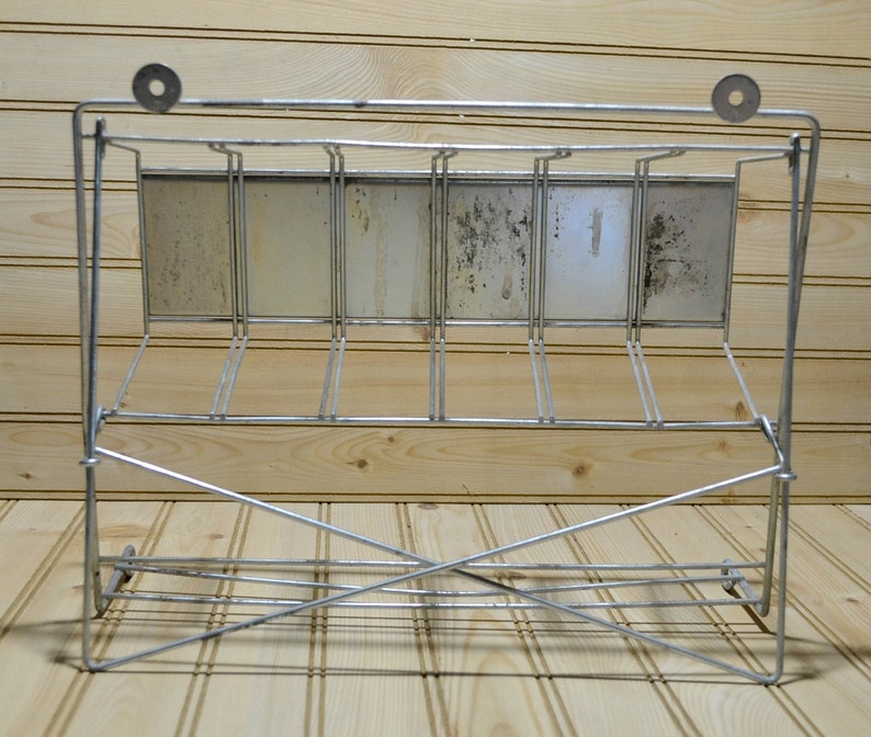 Vintage Metal Wire Display Rack Accessory Selmer Lubricants - Etsy