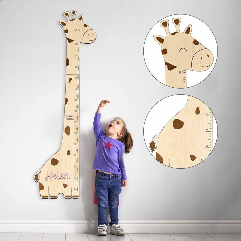 Giraffe Growth Chart - Etsy