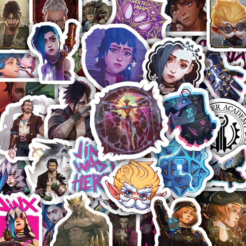 Arcane Sticker Sheets - Etsy