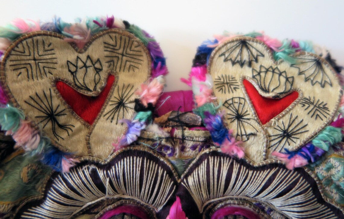 Hand Embroidered Antique Chinese Tiger Hat - Etsy