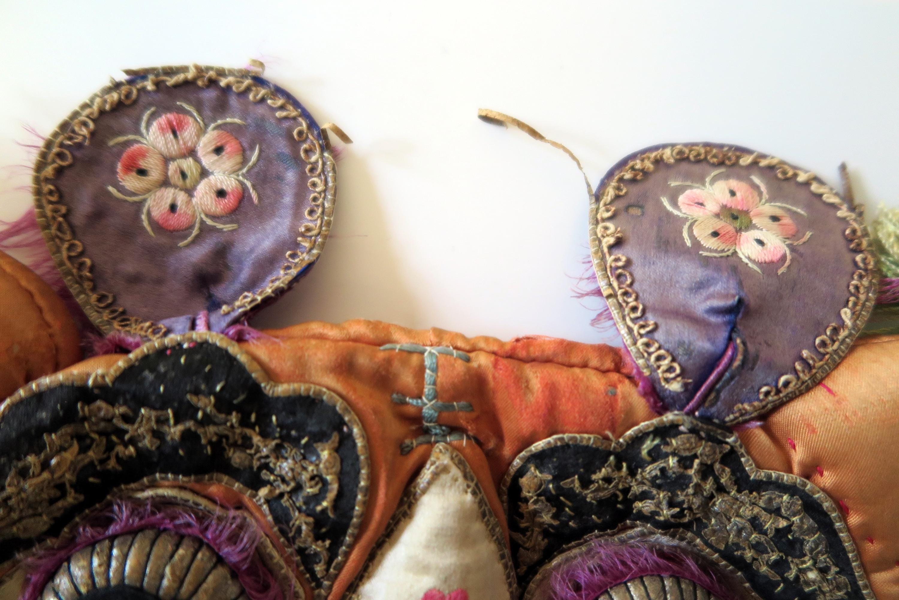 Antique Chinese Embroidered Tiger Hat - Etsy