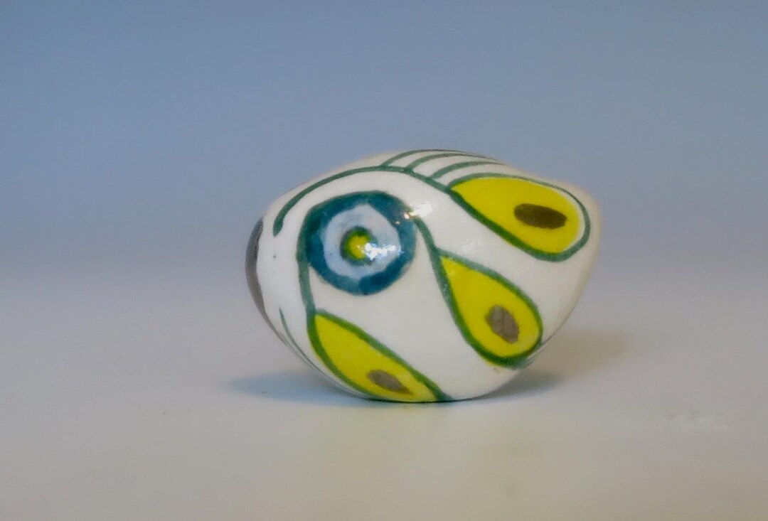 Hand Made Hand Painted One Note Ceramic Whistle - Etsy