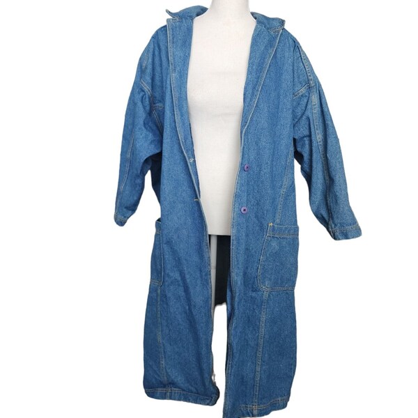 Denim Duster - Etsy