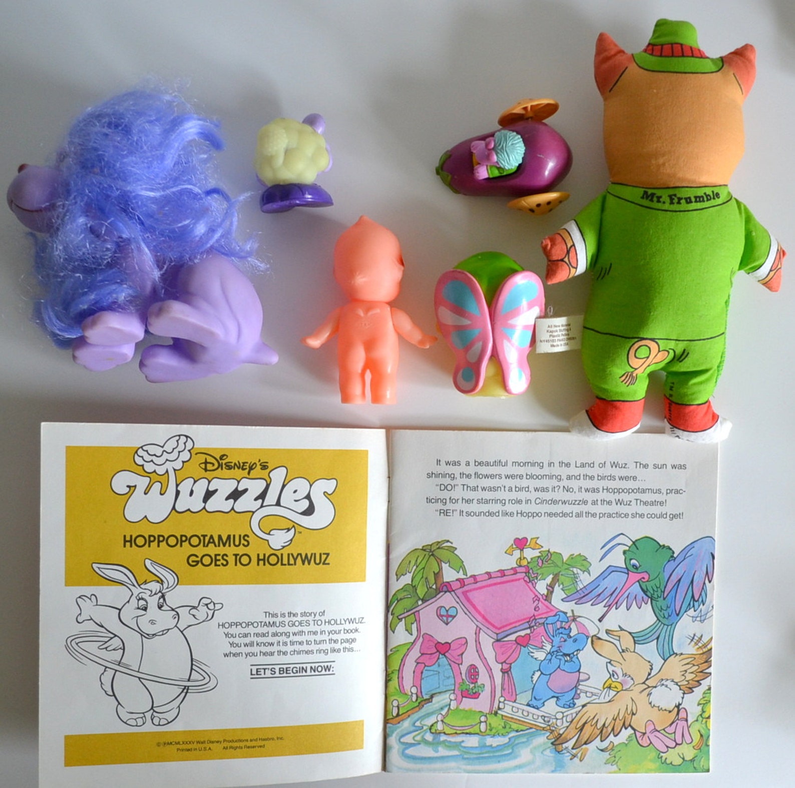 Vintage Lot of 17 Toys Books Dolls 1980s 90s Collectible Pvc | Etsy