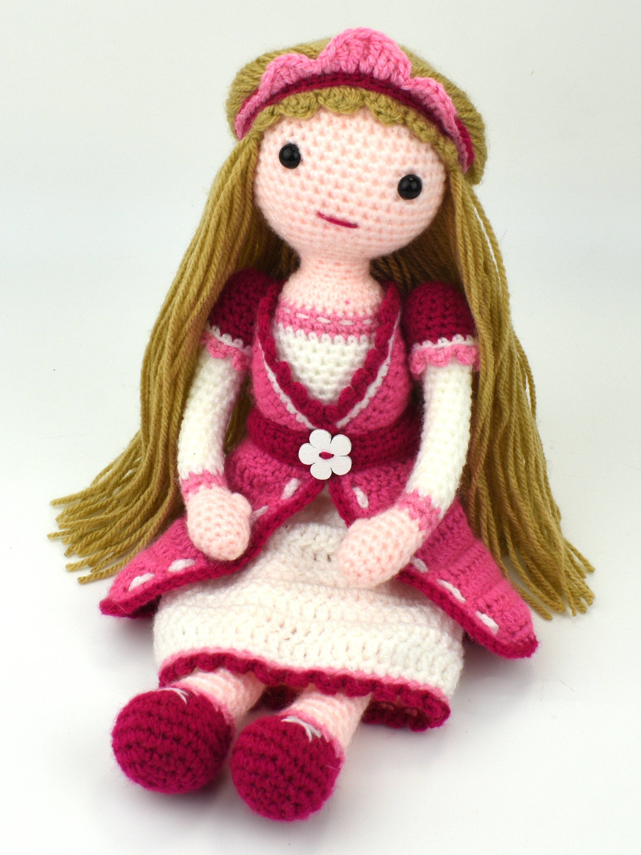 Princess Polly Amigurumi Crochet Pattern | Etsy UK