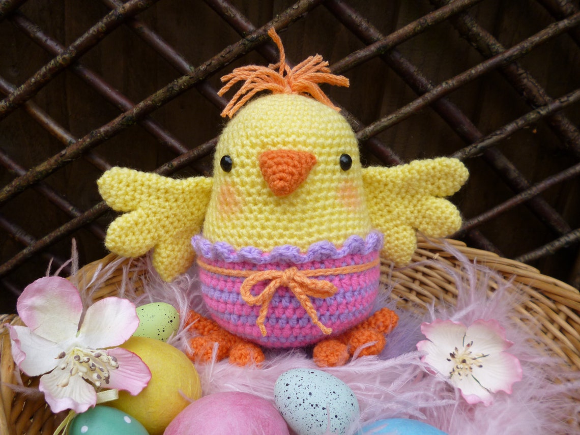 Crochet Pattern - Chelsea and Charlie Chick, Easter Spring Chicks ...