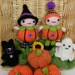 Pumpkin Patch People Halloween Dolls Ghostcat Amigurumi - Etsy