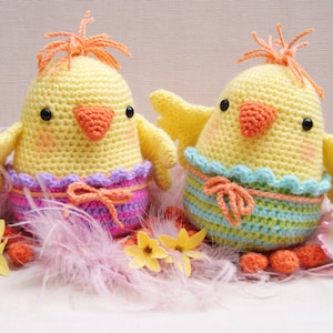 Chelsea and Charlie Chick Boy and Girl Easter Spring Chicks - Etsy