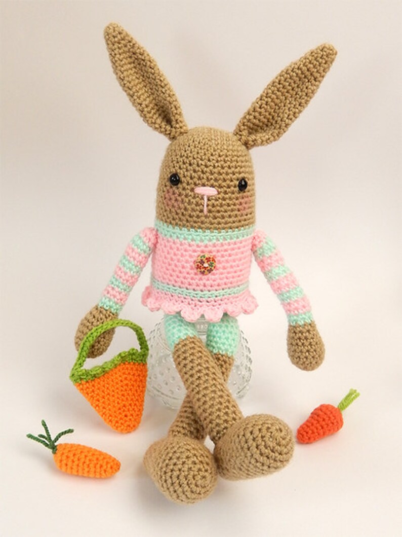 Billy and Betty Bunny Amigurumi Crochet Pattern - Etsy UK