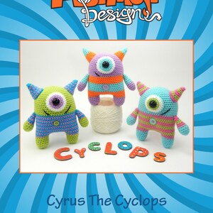 Cyrus the Cyclops - Amigurumi Crochet Pattern - Etsy