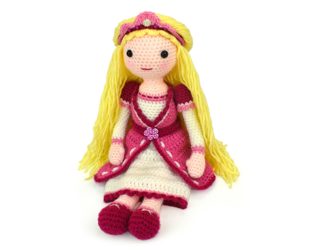 Princess Polly Amigurumi Crochet Pattern - Etsy