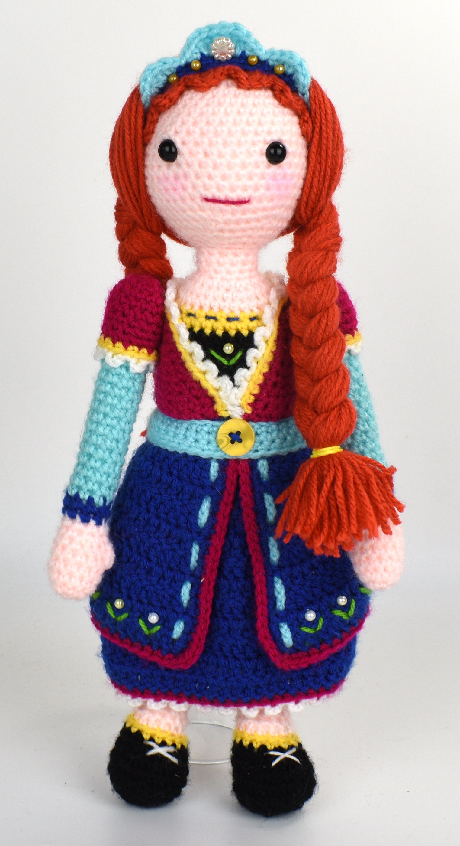 Princess Polly Amigurumi Crochet Pattern | Etsy