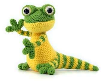 Crochet Gecko | Etsy
