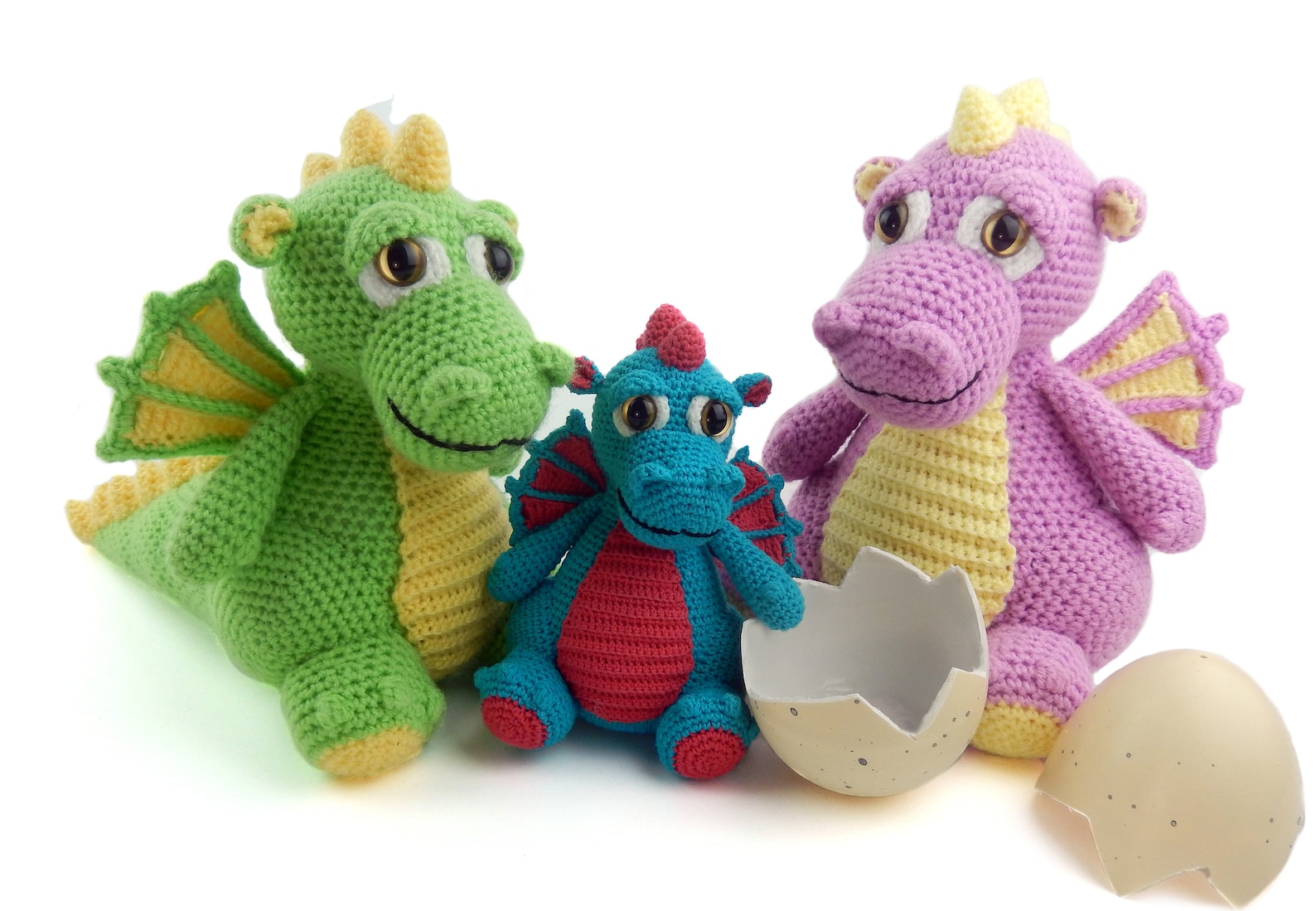 Drake the Dragon Amigurumi Crochet Pattern - Etsy Canada