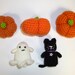 Pumpkin Patch People Halloween Dolls Ghostcat Amigurumi - Etsy