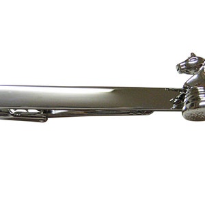 Knight Chess Piece Square Tie Clips - Etsy