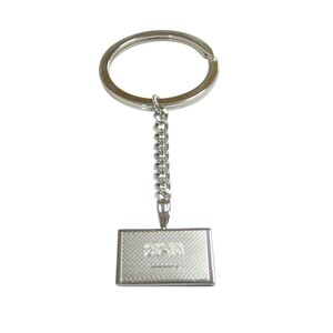 Silver Toned Etched Saudi Arabia Flag Pendant Keychain - Etsy