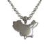 China Map Shape Pendant Necklace - Etsy