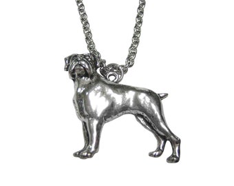 Boxer Necklace / Sterling Silver Dog/pet Boxer Necklace Ruby - Etsy UK
