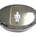 White Full Creepy Robot Oval Trinket Jewelry Box - Etsy