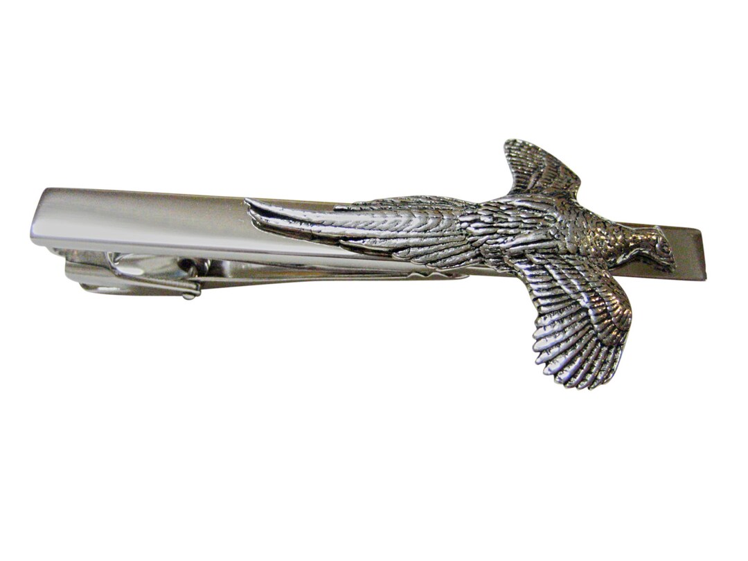 Flying Pheasant Bird Square Tie Clips - Etsy