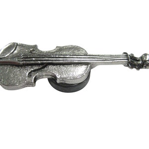 Silver Toned Musical Violin Instrument Magnet - Etsy