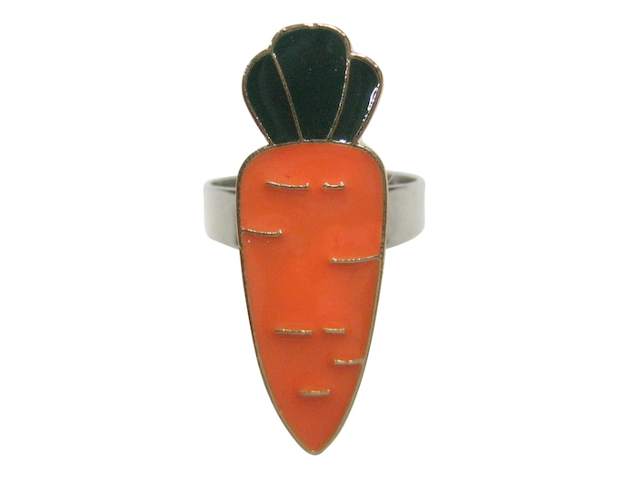 Punny 3-carrot Ring - Etsy