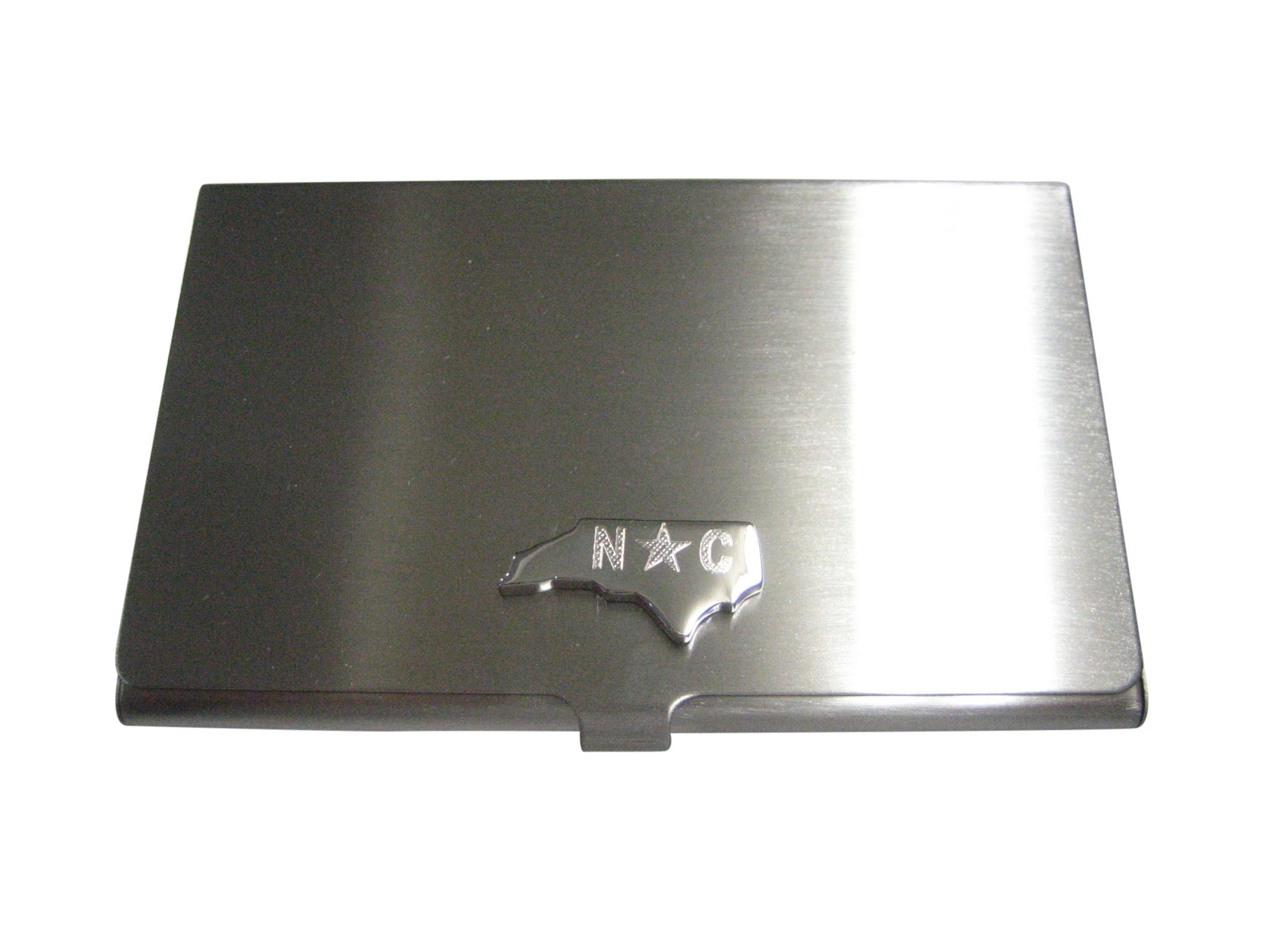 North Carolina State Map Shape and Flag Design Business Card | Etsy