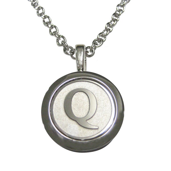 Q Necklace - Etsy