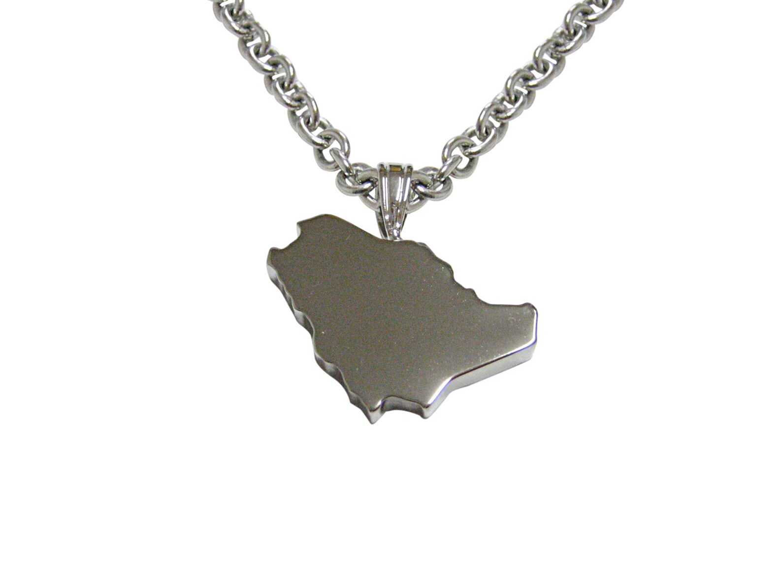 Saudi Arabia Map Shape Pendant Necklace - Etsy