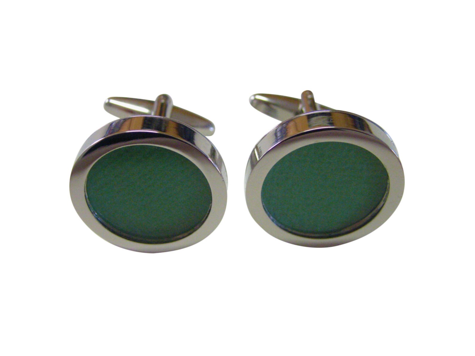 Textured Dark Green Colored Classic Cufflinks | Etsy