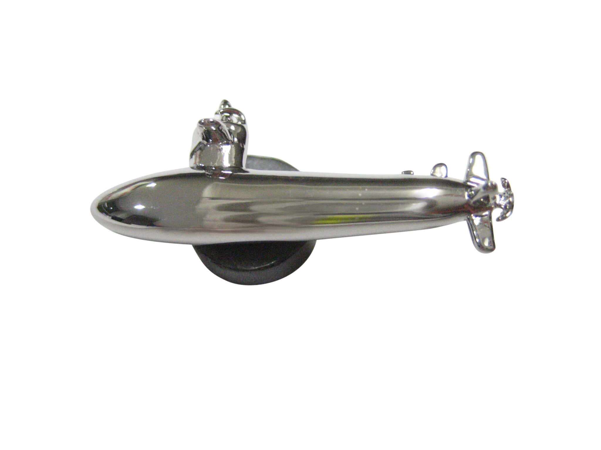 Home & Living Kitchen Décor Silver Toned Etched Oval Submarine Torpedo ...